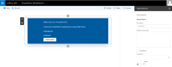Taking the SharePoint Framework for a Test Drive, Part 1 - Entrance